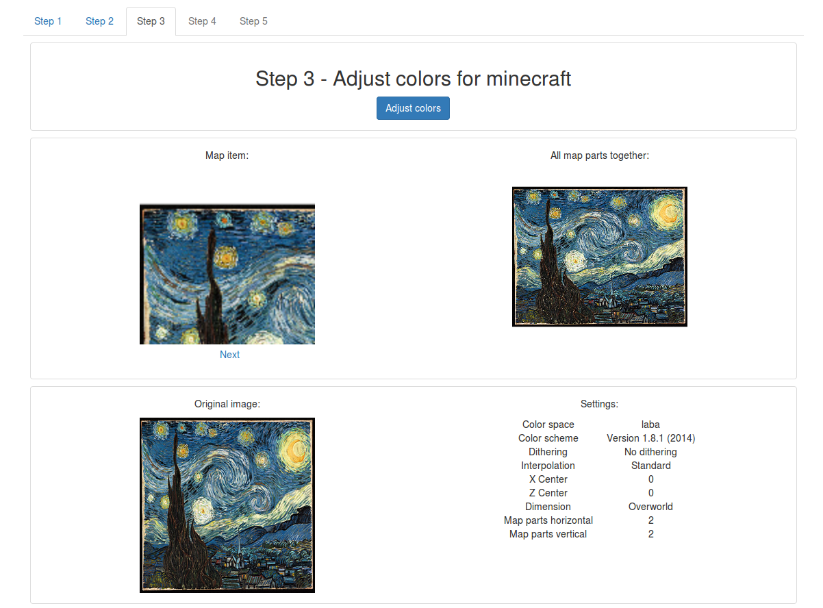 Tool Website Mc Map Item Tool Your Own Image On A Minecraft Map